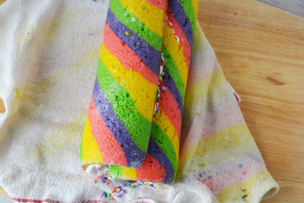 Easter Cake Roll - The Rebel Chick