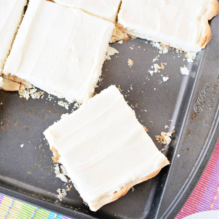 Sheet Pan Cheesecake - The Rebel Chick