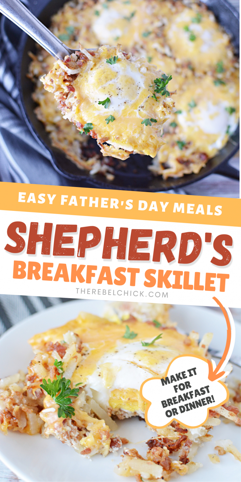 Shepherd's Breakfast Skillet Recipe - The Rebel Chick