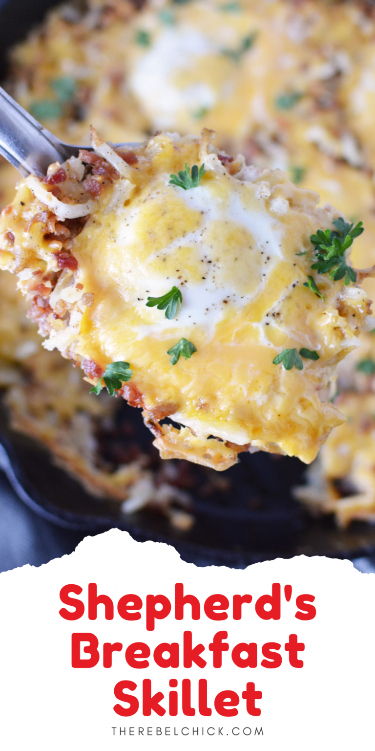 Shepherd's Breakfast Skillet Recipe - The Rebel Chick