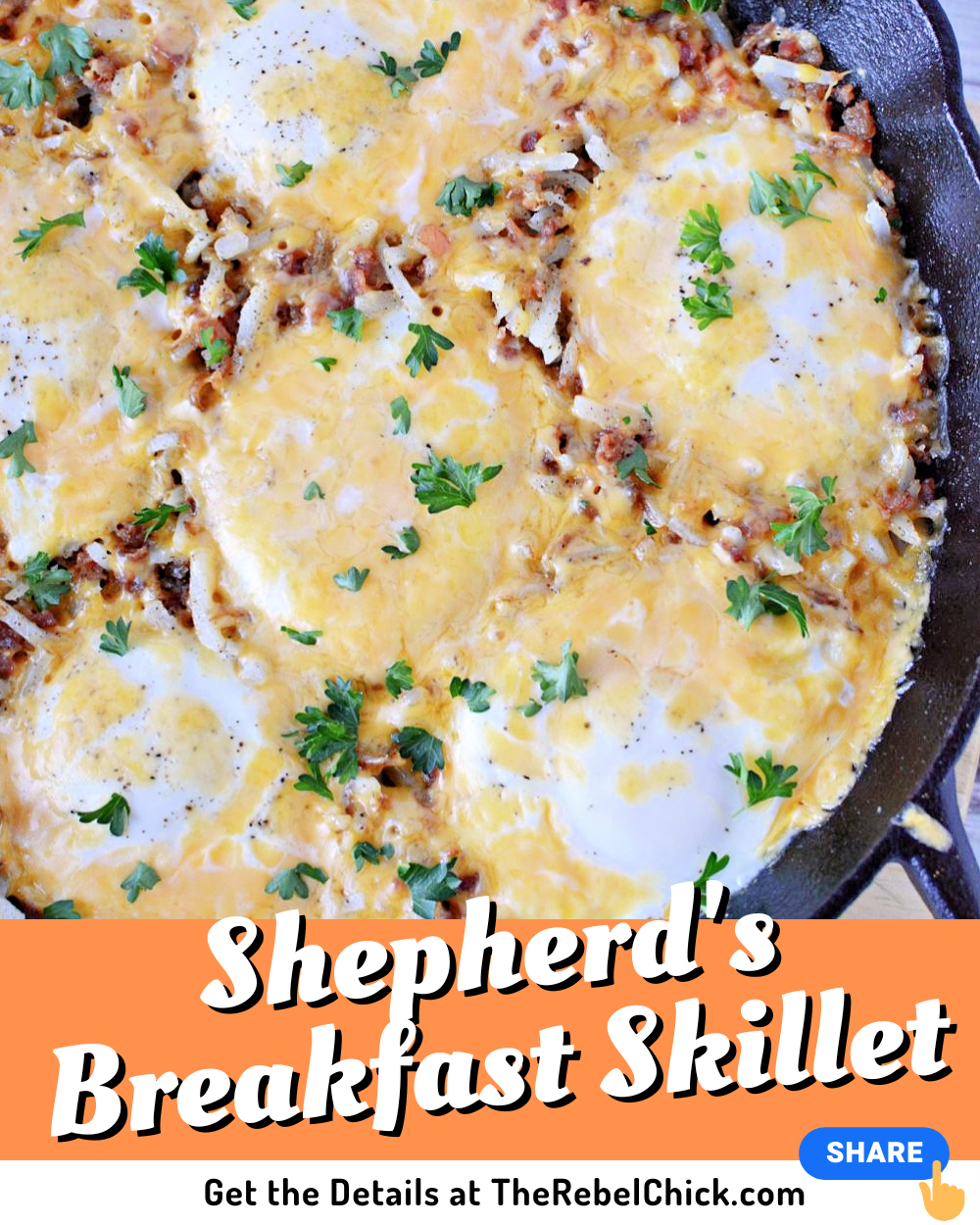 Shepherd's Breakfast Skillet - The Rebel Chick