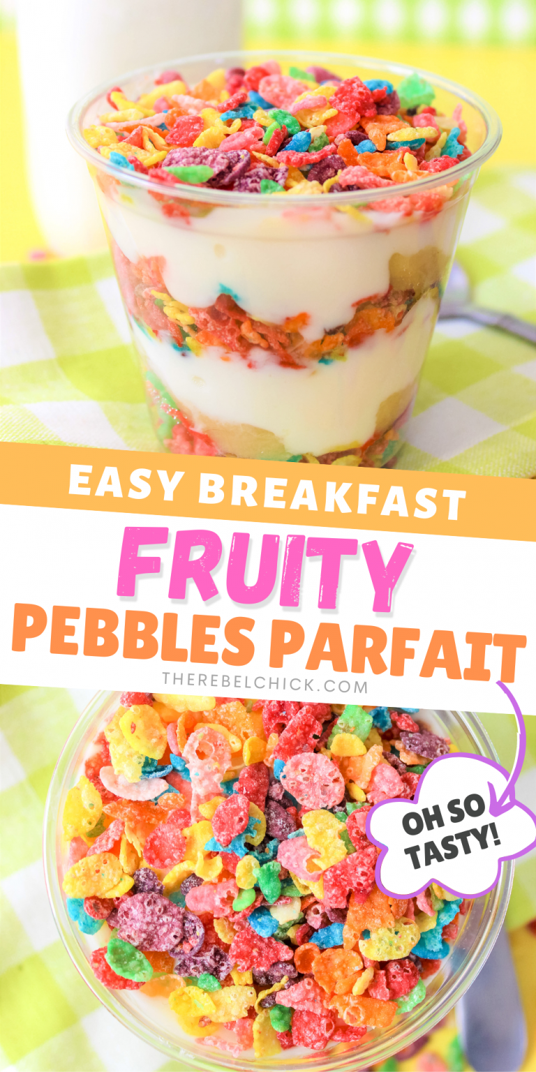 Fruity Pebbles Parfait