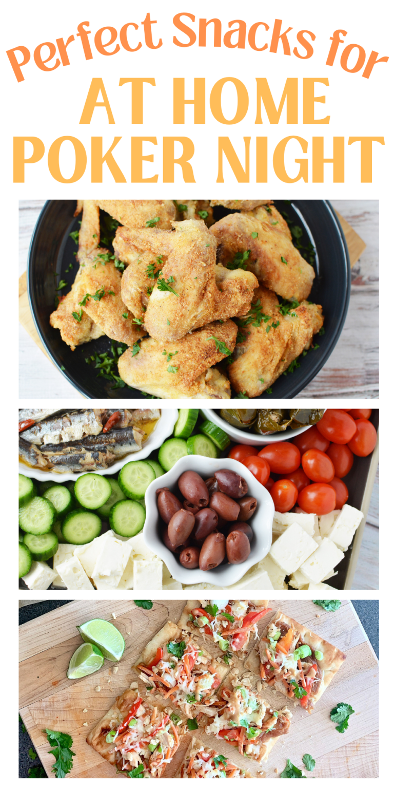 Perfect Snacks for Poker Night with Friends at Home