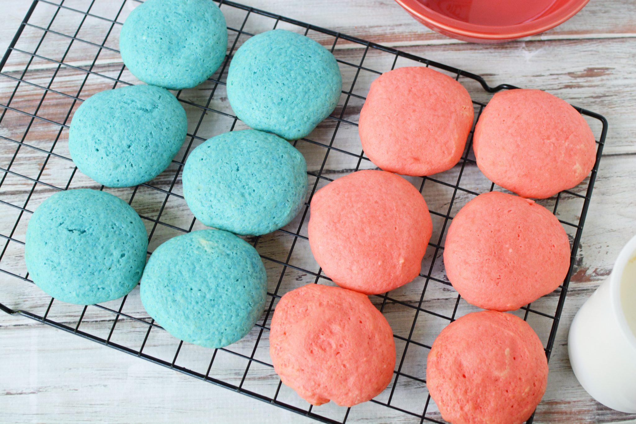 Red White and Blue Whoopie Pies