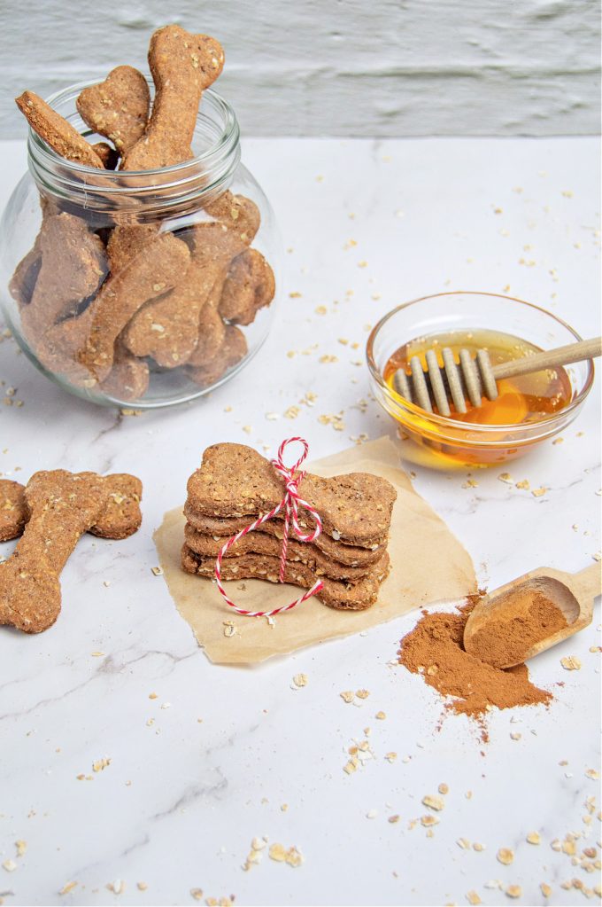 Homemade Cinnamon Oatmeal Dog Treats Recipe