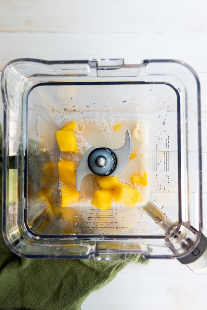 Mango Pineapple Smoothie - The Rebel Chick