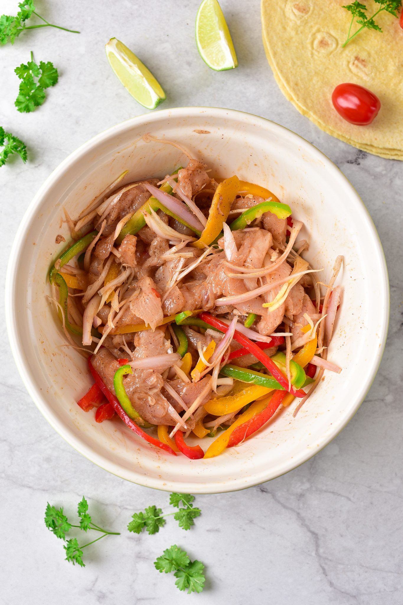 Quick and Easy Chicken Fajitas Air Fryer Recipe - The Rebel Chick