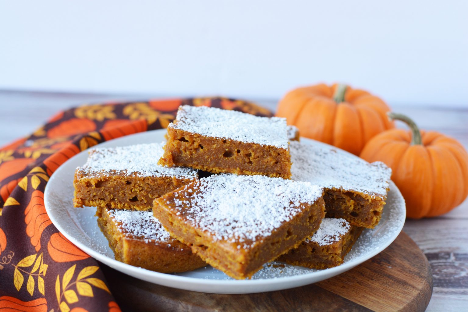 Pumpkin Bars Easy Recipe - The Rebel Chick