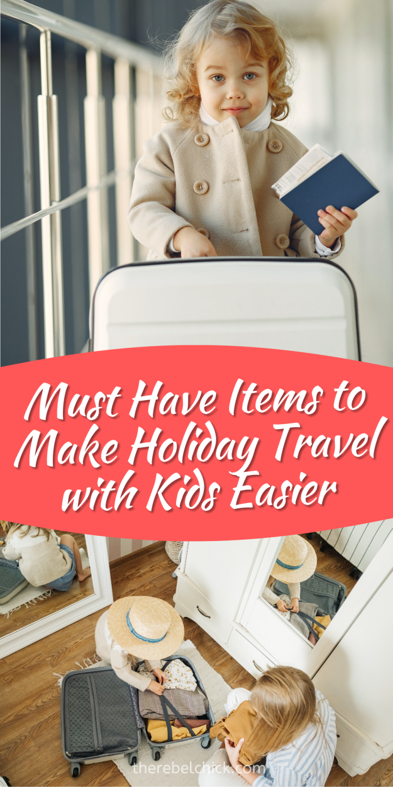 Must Have Items to Make Holiday Travel with Kids Easier