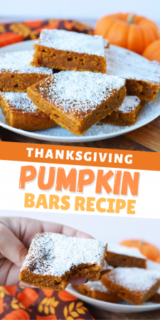 Pumpkin Bars Easy Recipe - The Rebel Chick