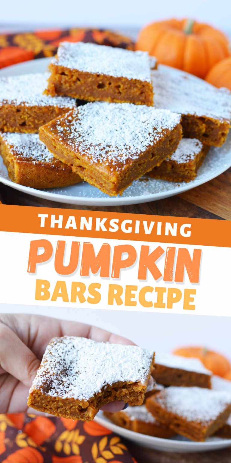Pumpkin Bars Easy Recipe - The Rebel Chick