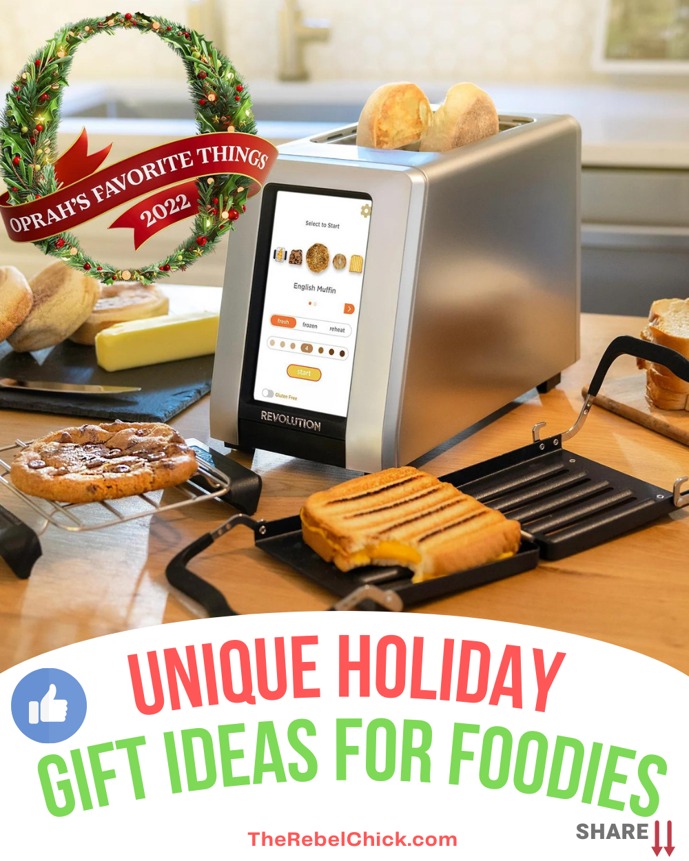 Unique Holiday Gift Ideas for Foodies - The Rebel Chick