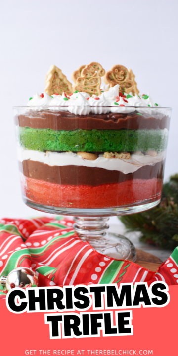 How to Make a Christmas Trifle Recipe Tutorial - The Rebel Chick
