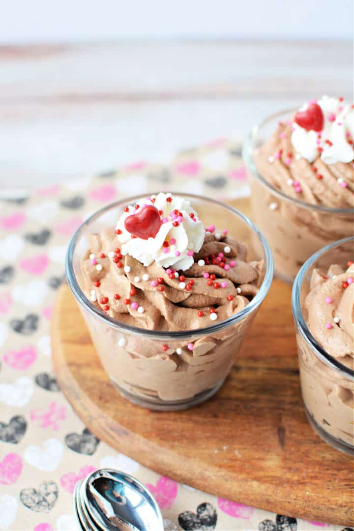 Chocolate Mousse Cups - The Rebel Chick