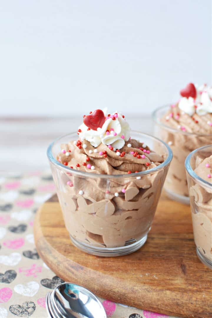 Chocolate Mousse Cups - The Rebel Chick