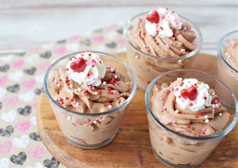 Chocolate Mousse Cups - The Rebel Chick