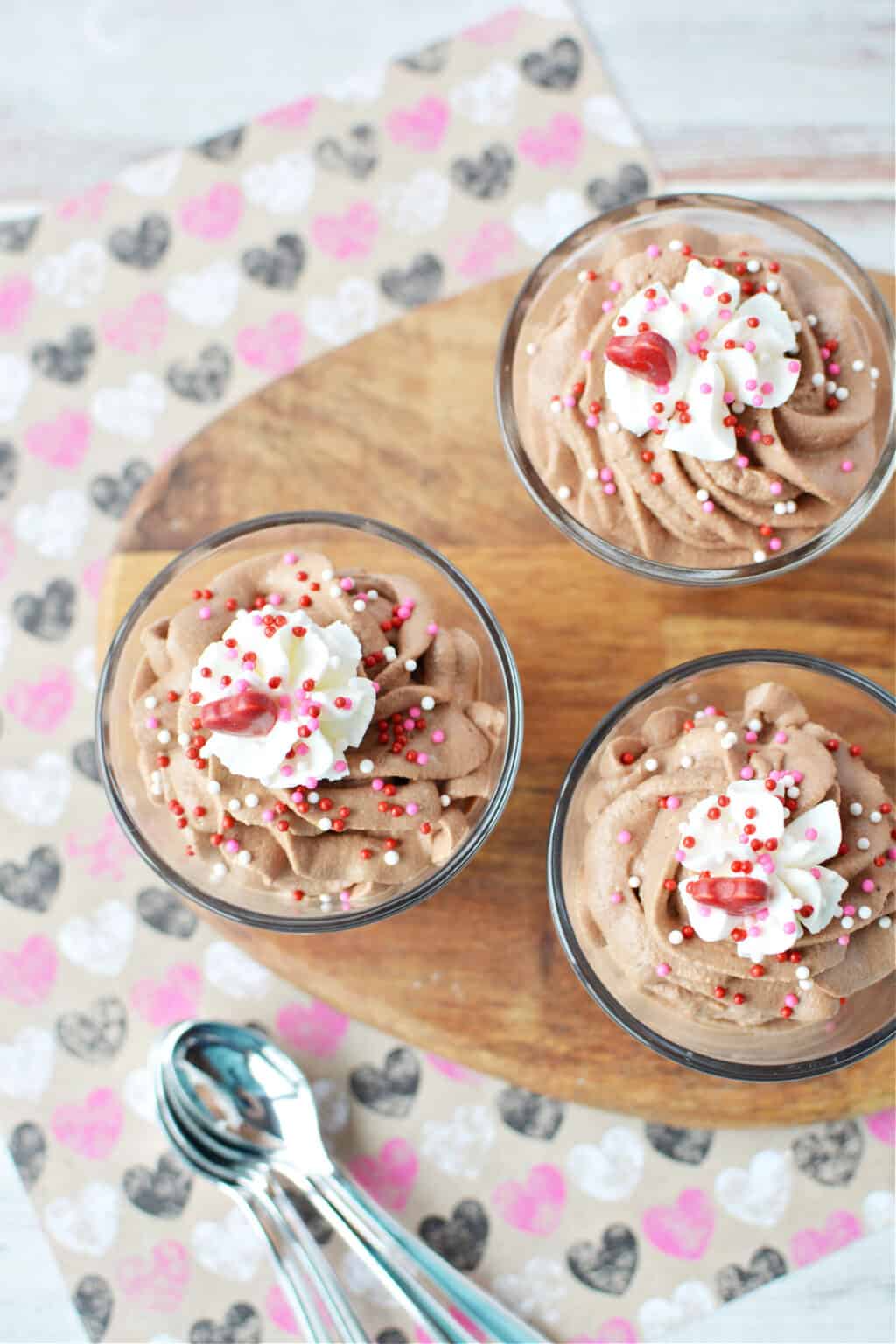 Chocolate Mousse Cups - The Rebel Chick