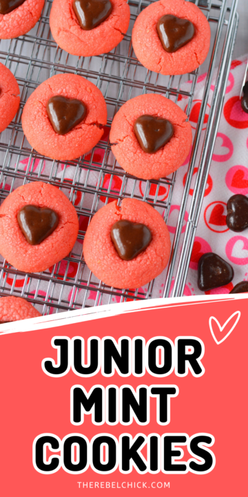 Junior Mint Cookies Recipe - The Rebel Chick