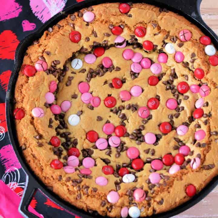 Skillet Cookie Recipe Stovetop - The Rebel Chick