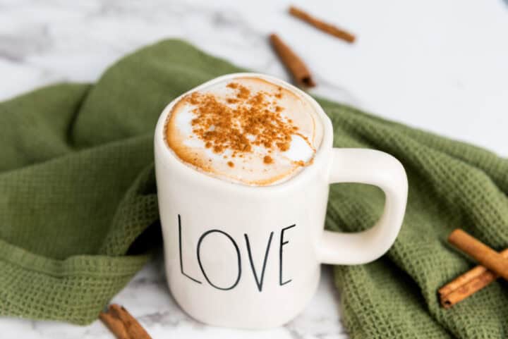Valentine Latte Ideas: A Maple Cinnamon Latte Recipe