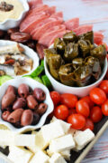 Greek Charcuterie Board - The Rebel Chick