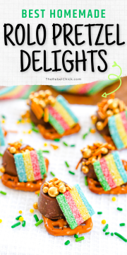 Rolo Pretzel Delights for Saint Patrick's Day - The Rebel Chick