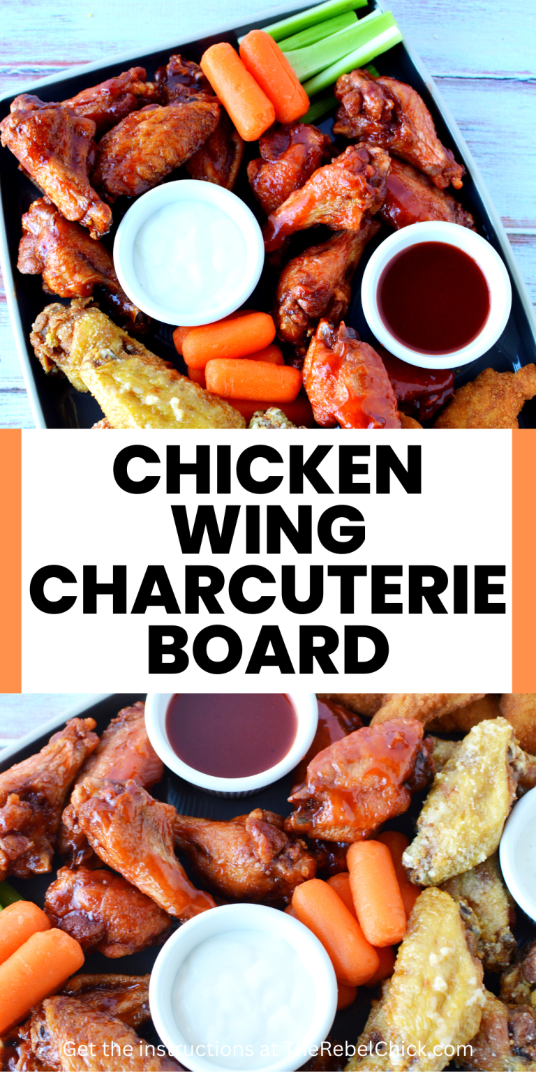 Chicken Wing Charcuterie Board - The Rebel Chick