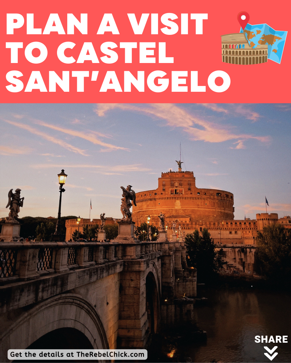 Castel Sant Angelo - The Rebel Chick