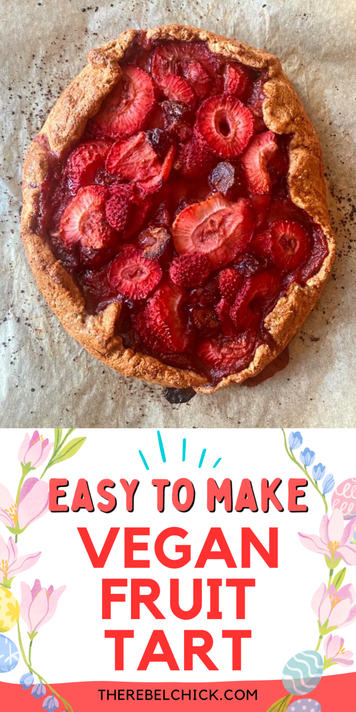 Vegan Fruit Tart - The Rebel Chick