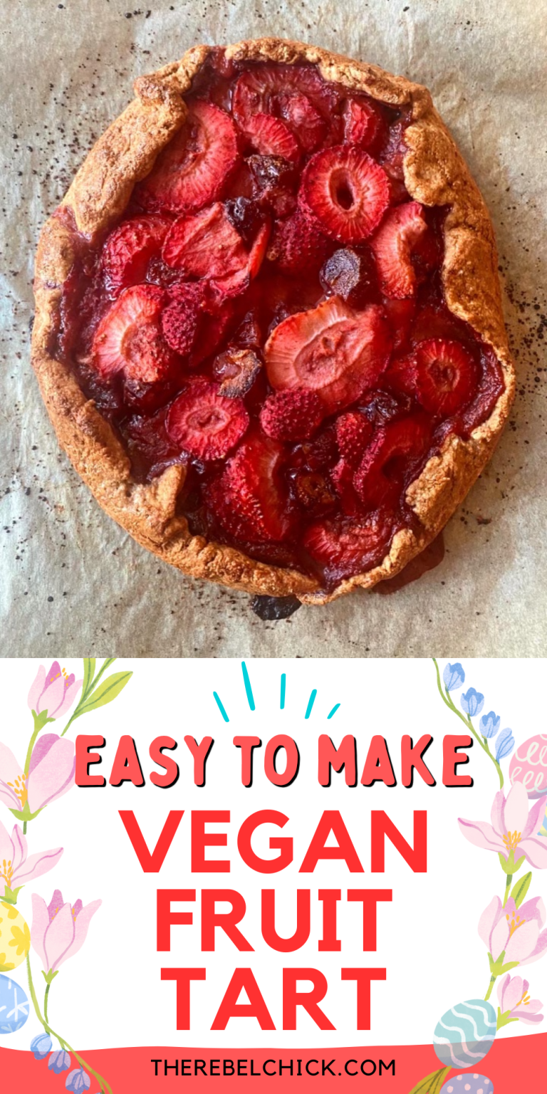 Vegan Fruit Tart - The Rebel Chick