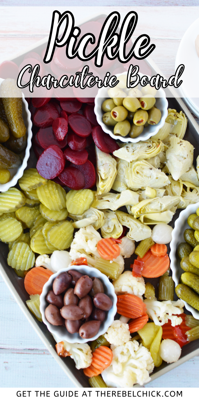 Pickle Charcuterie Board - The Rebel Chick