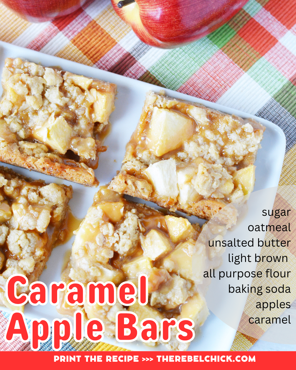 Apple Bars - The Rebel Chick