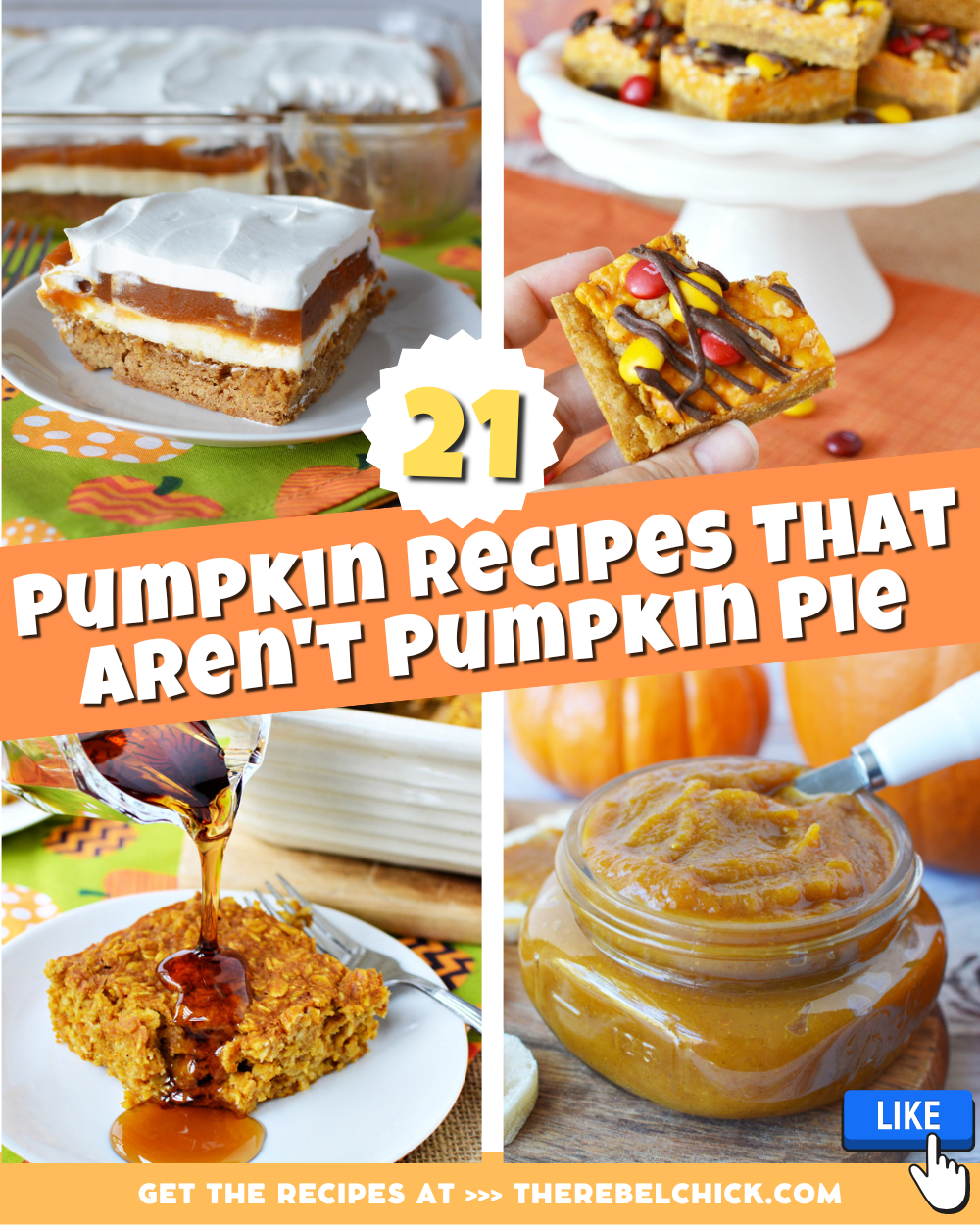 21 Pumpkin Recipes - The Rebel Chick