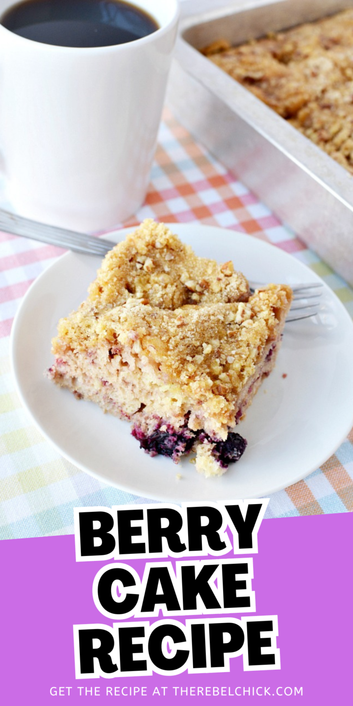 Berry Cake - The Rebel Chick