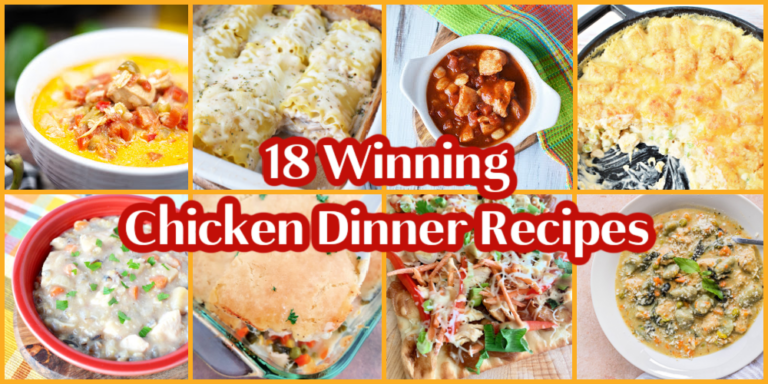 18 Winning Chicken Dinner Recipes - The Rebel Chick