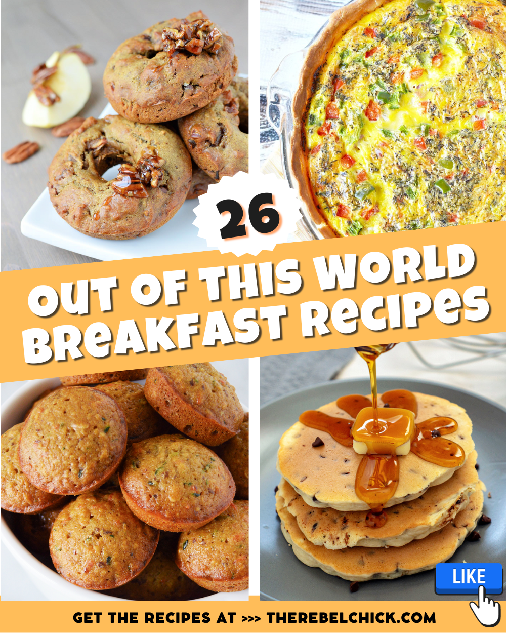 26 Out of this World Breakfast Recipes - The Rebel Chick