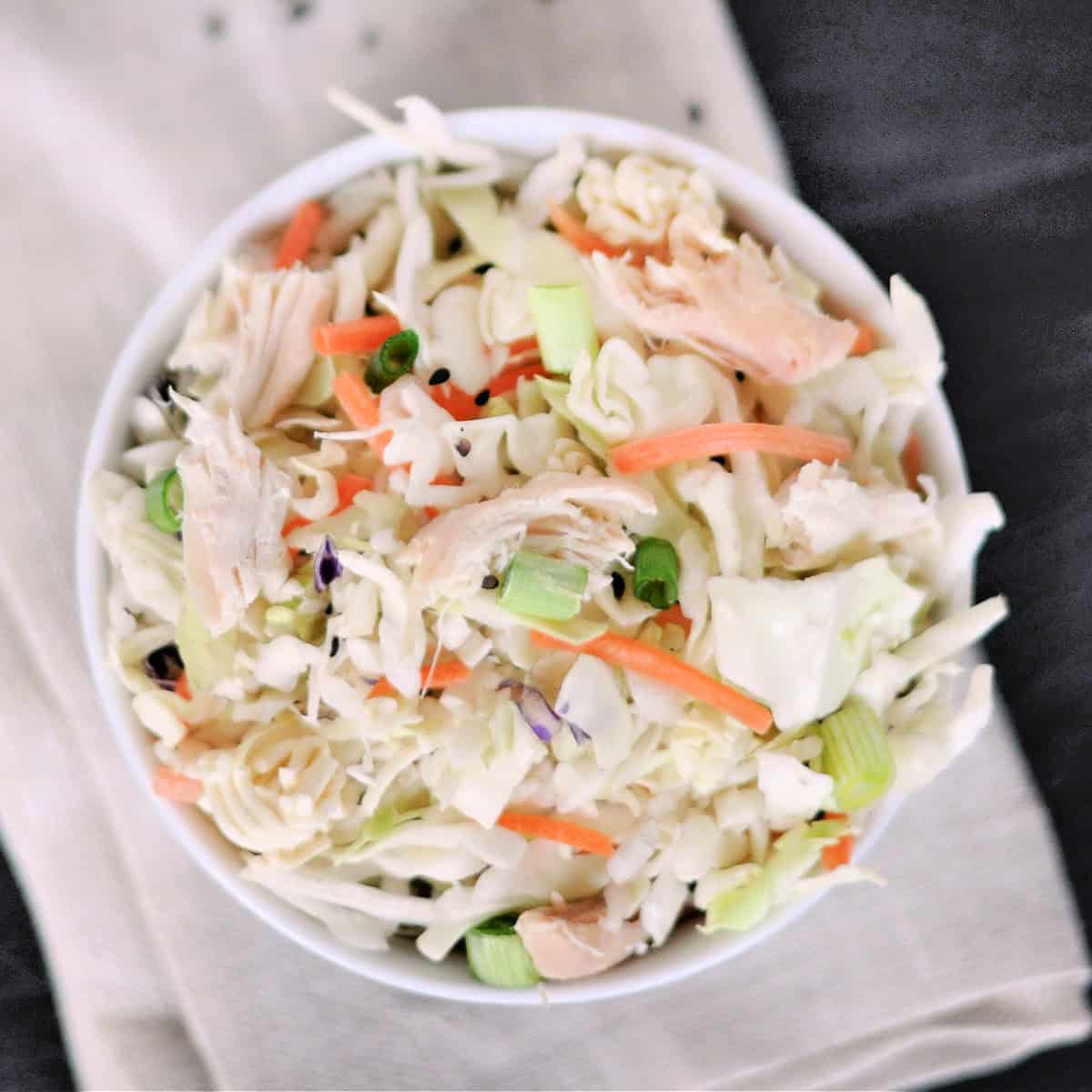 Chicken Asian Slaw - The Rebel Chick