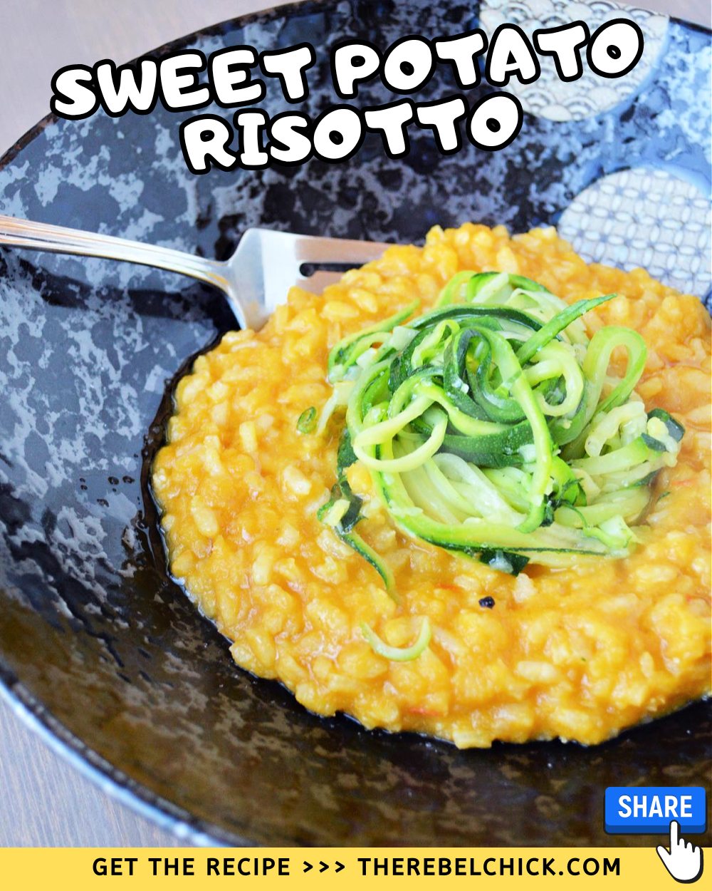 Sweet Potato Risotto - The Rebel Chick