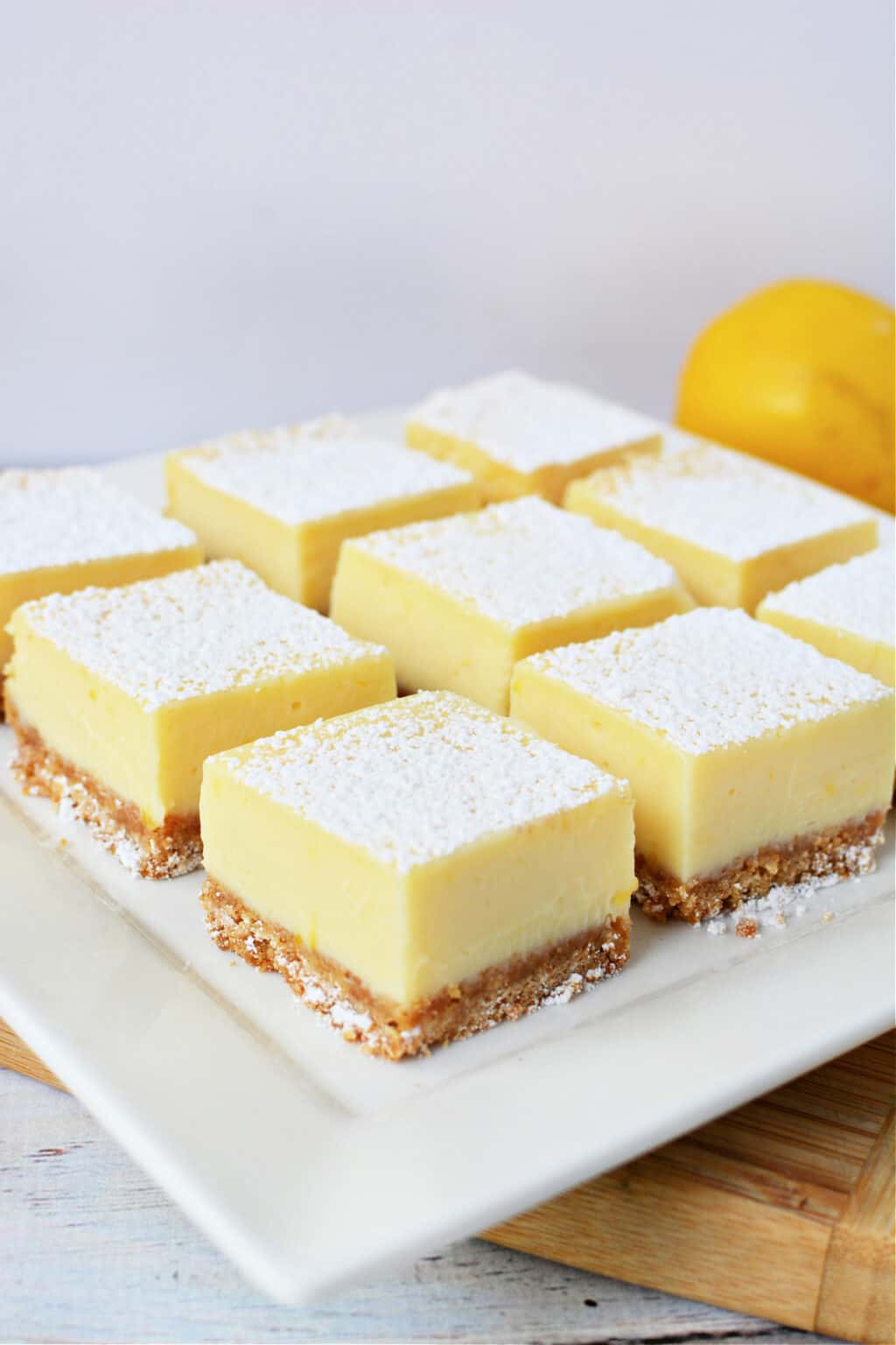 Lemon Bars With Graham Cracker Crust