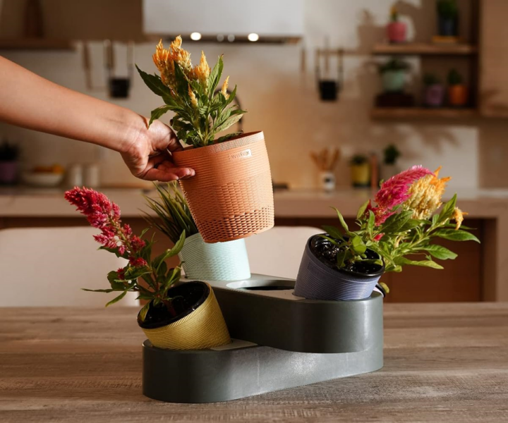 Up your Houseplant Game with a Stackable Garden Kit - The Rebel Chick