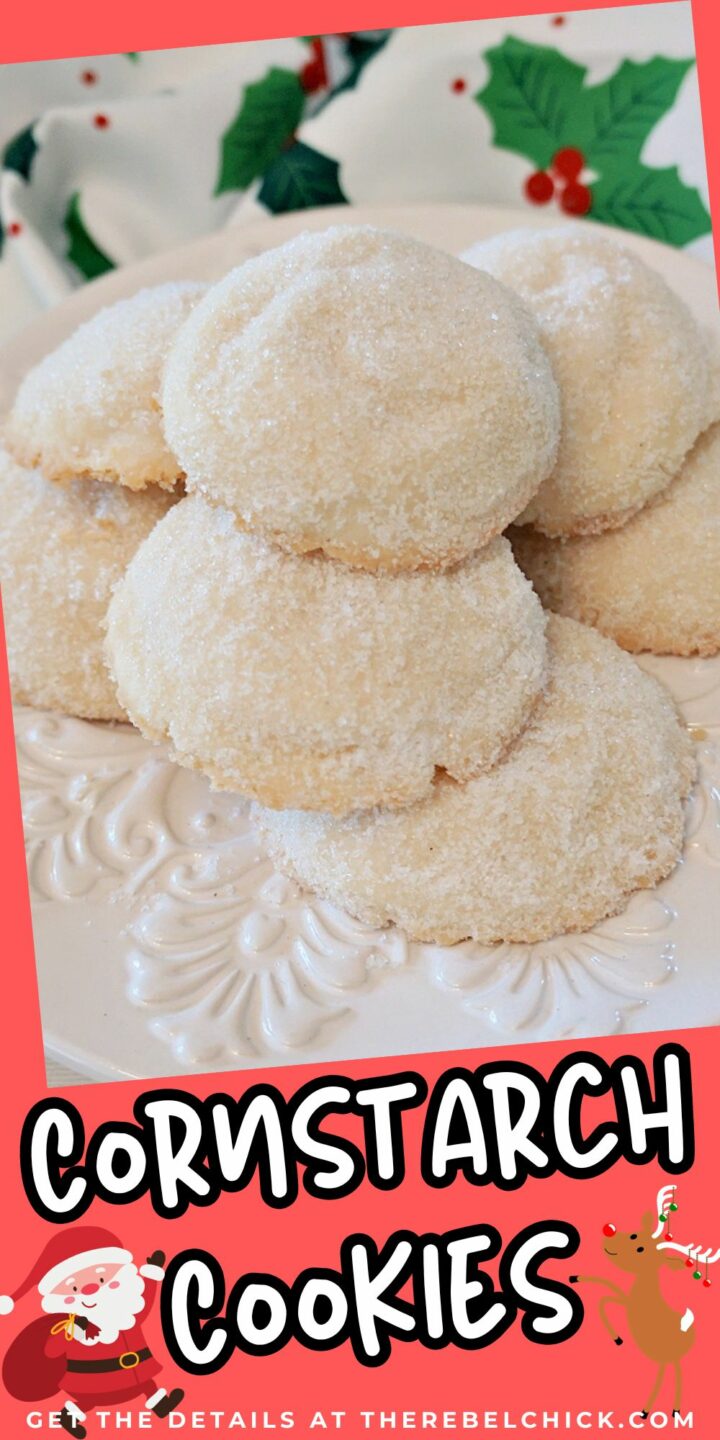 Cornstarch Cookies - The Rebel Chick