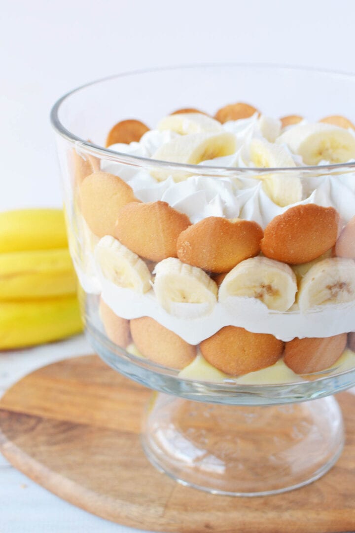 Banana Pudding Trifle - The Rebel Chick