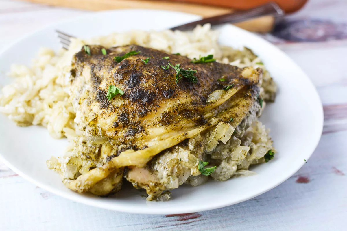 Chicken Over Rice - The Rebel Chick