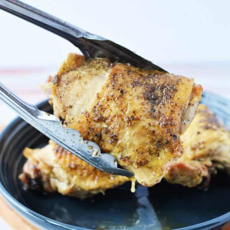 Dutch Oven Chicken Thighs - The Rebel Chick