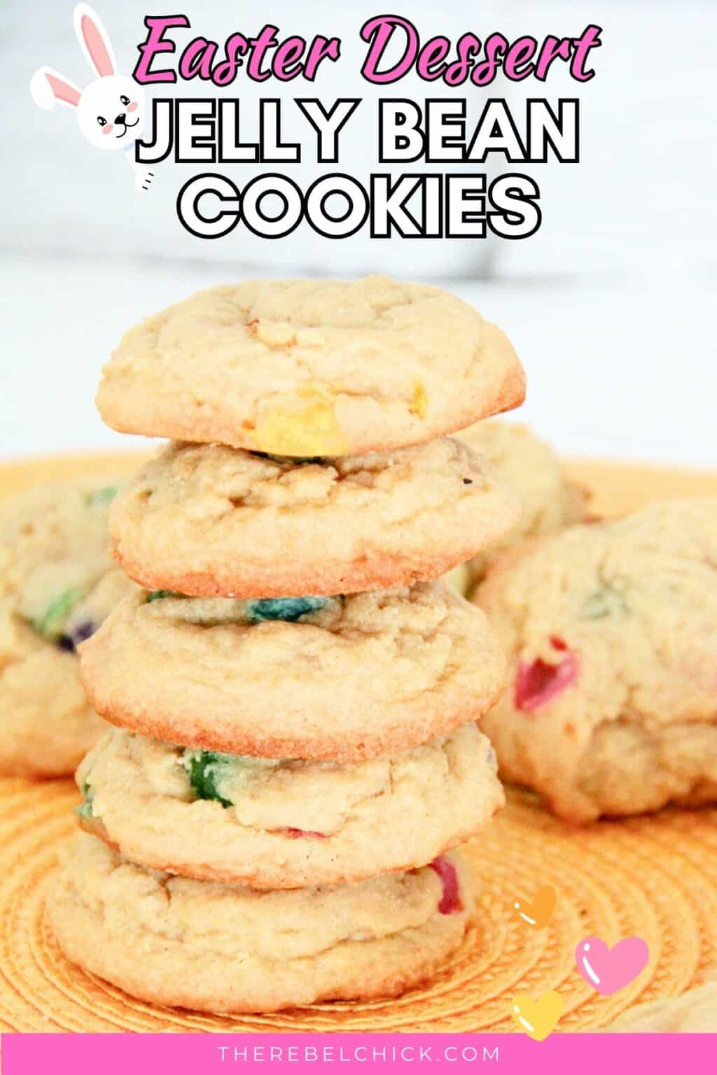 Jelly Bean Cookies - The Rebel Chick