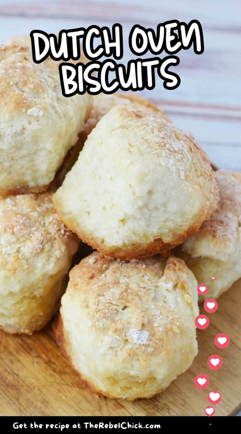 Dutch Oven Biscuits - The Rebel Chick