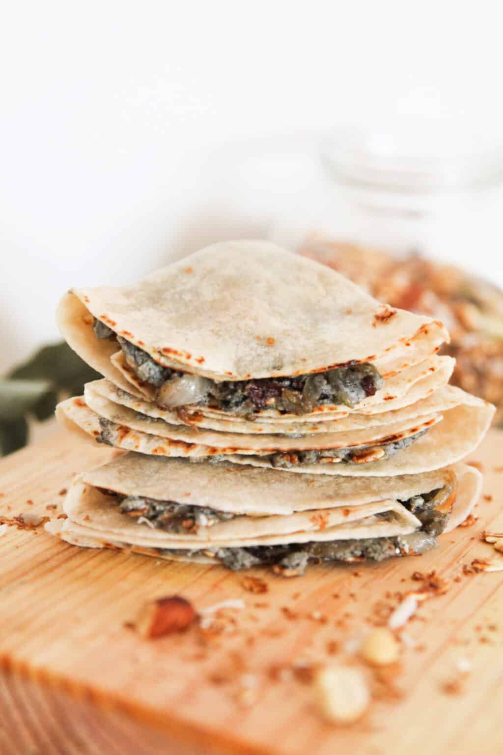 Goat Cheese Wraps - The Rebel Chick