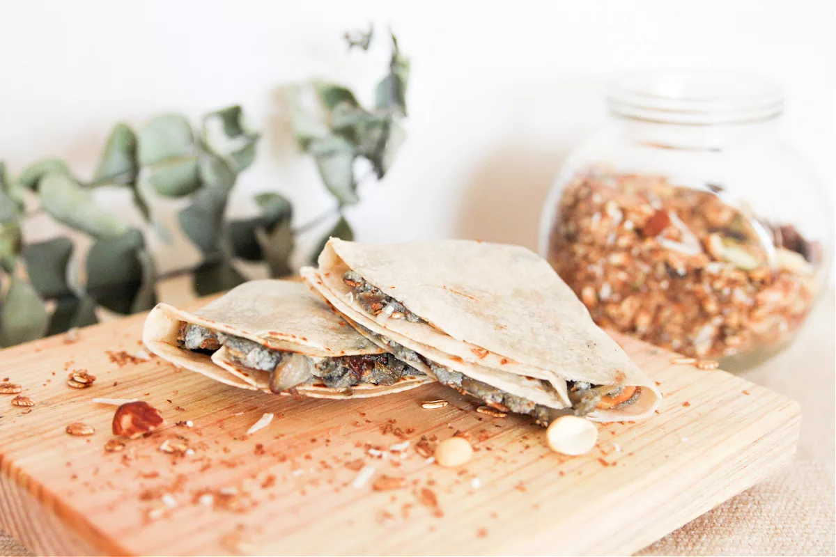 Goat Cheese Wraps - The Rebel Chick