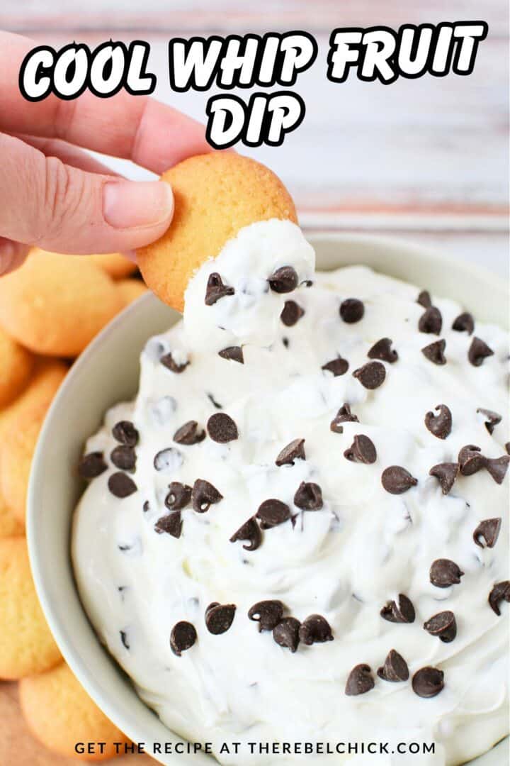 Cool Whip Fruit Dip - The Rebel Chick