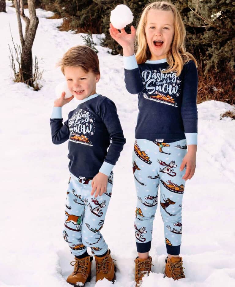 Cute Matching Holiday PJs for Families - The Rebel Chick